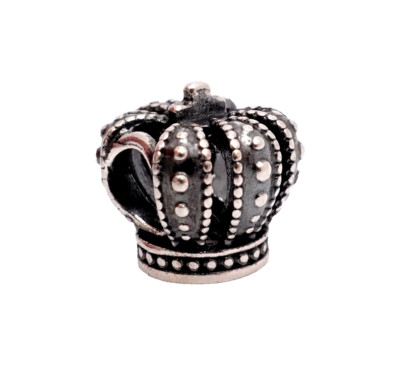 Pandora Sterling Silver Royal Crown Small Bead Charm 790930 | eBay