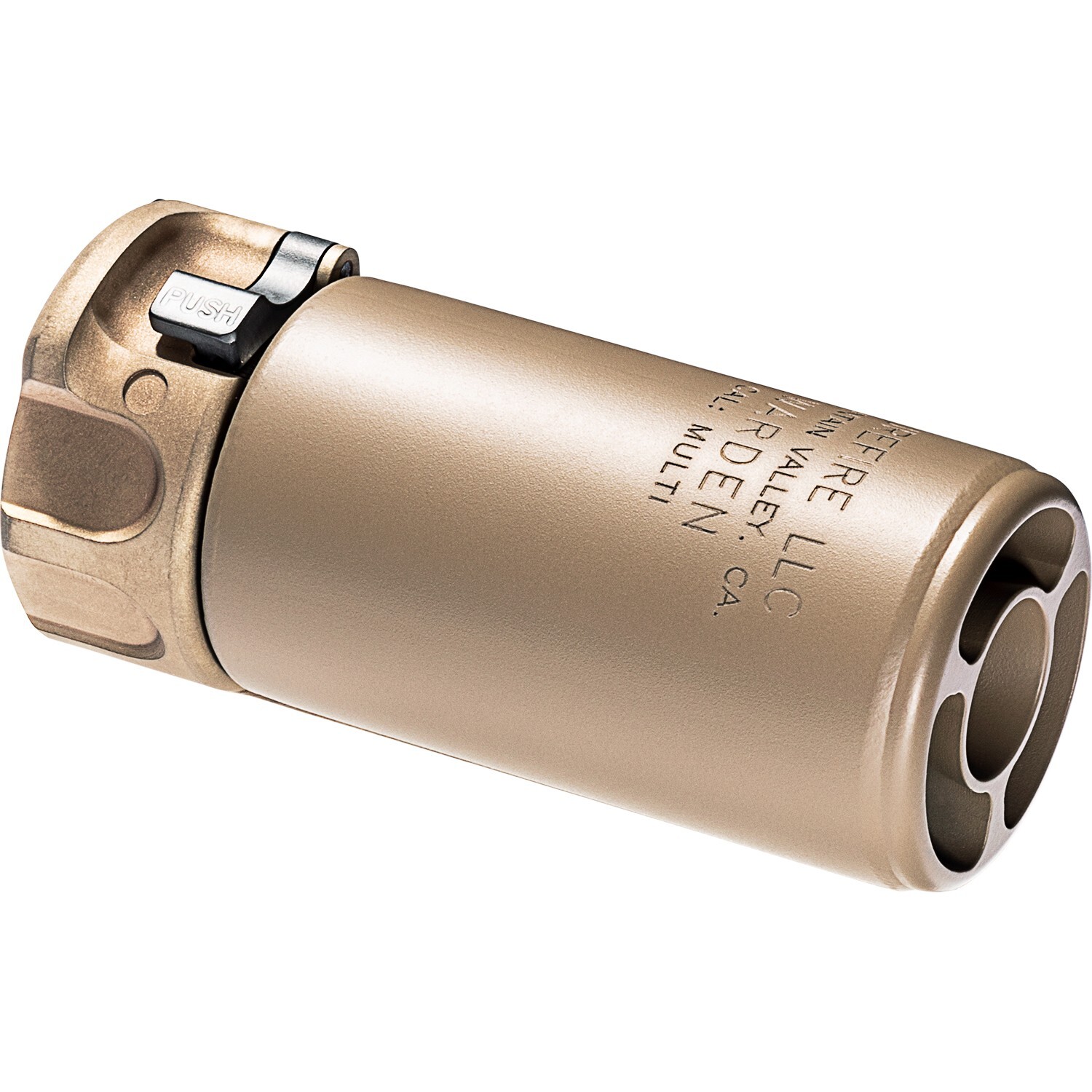 SureFire Warden Fast-Attach Blast Regulator Multi Cal. Dark Earth ...