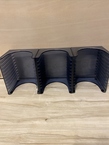 FELLOWES MIDNIGHT BLUE PLASTIC 36 CD 💿 HOLDER DESKTOP 90s VINTAGE | eBay