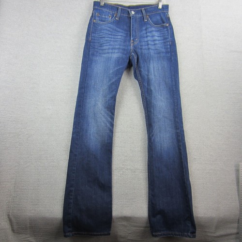 Levis 527 Jeans Mens W30 L32 Blue Denim Straight Leg Medium Wash ...