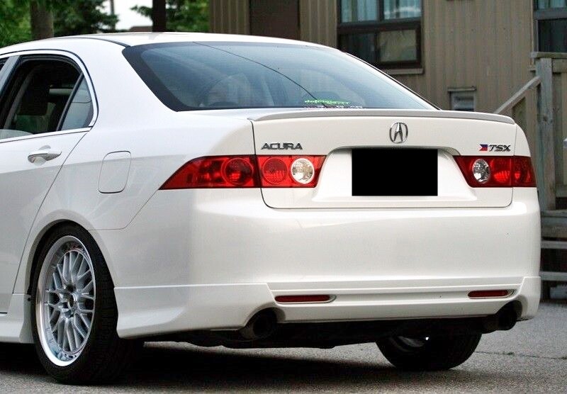 Fits Honda Accord Euro CL9 APEC Style Rear Bumper Lip Spoiler (03-05 ...
