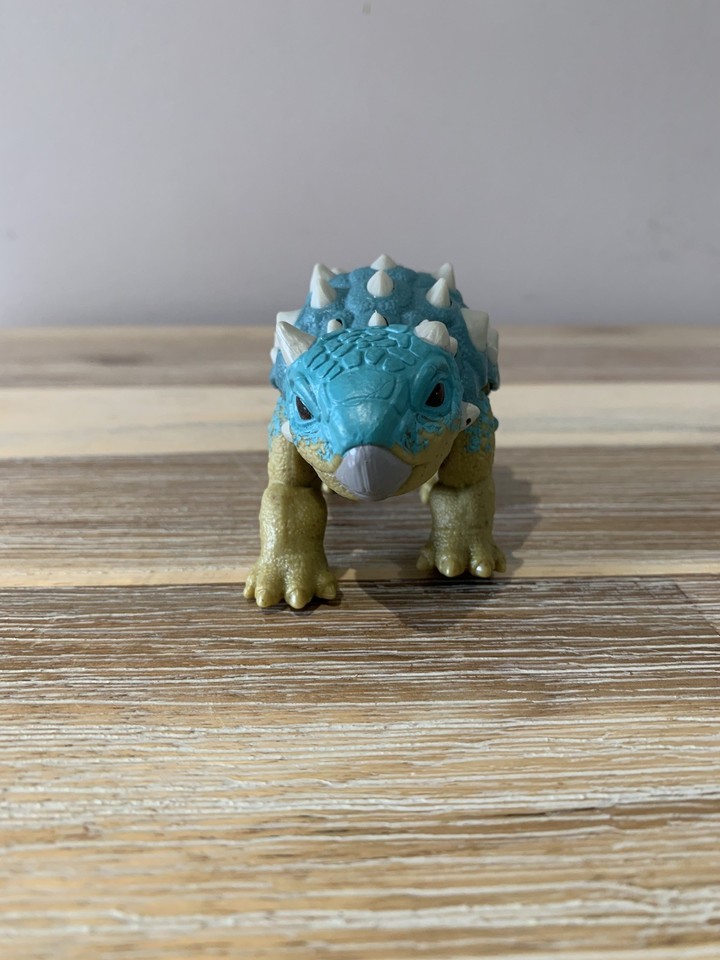 RARE Jurassic World Camp Cretaceous Ankylosaurus Baby Bumpy Action ...