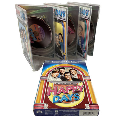 Happy Days Complete First Season DVD Set 3 Disc Paramount 1974 Classic ...