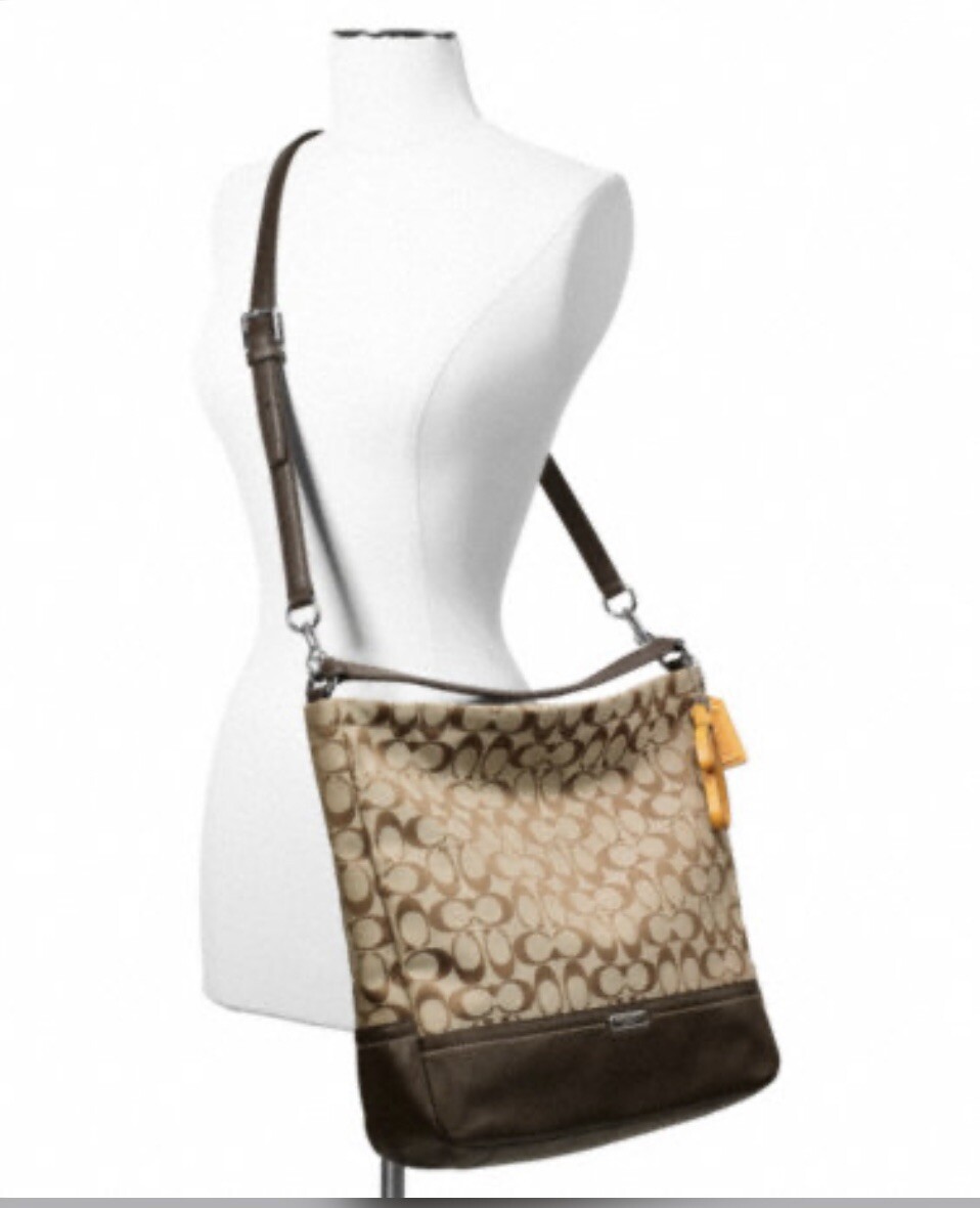 New coach handbag PARK SIGNATURE HOBO F23279 | eBay