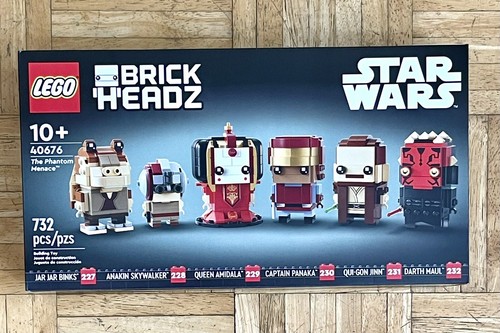 Lego 40676 Star Wars The Phantom Menace Brickheadz-Brand New-Fast Ship ...