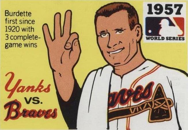 1971 Fleer Laughlin World Series - Lew Burdette #55 for sale online | eBay