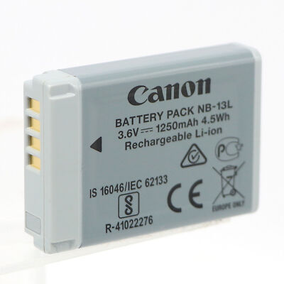 1pcs For Canon NB-13L Battery PowerShot G7X G5X G9X SX730 SX740 G7XII ...