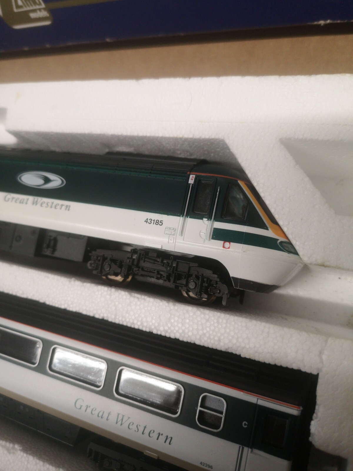 LIMA L419871 CLASS 43 HST Inter City 125 GWT Merlin Livery 4 Car Train ...