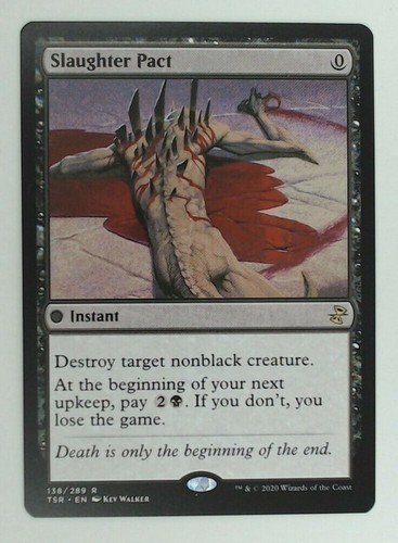 MTG Singles - Slaughter Pact = Time Spiral Remastered -A292 | eBay