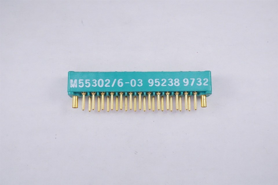 M55302/6-03 Continental Connector 25 Pos 2 Row Female Through Hole Gold ...