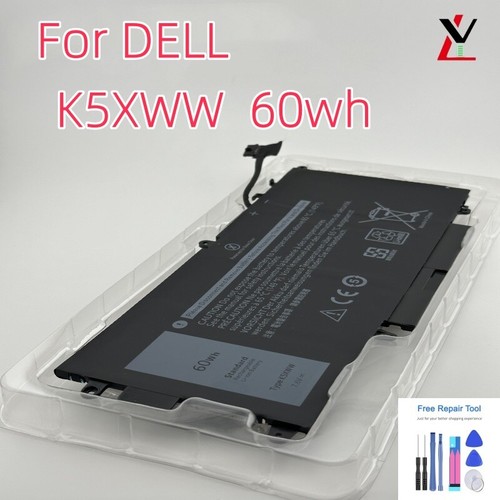 Battery K5XWW 60Wh 7.6V Battery For Dell Latitude 7389 7390 5289 E5289 ...