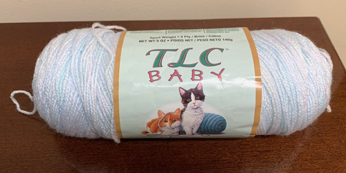Brand New Red Heart TLC Baby Yarn - 5 oz 5046 Bunny Print | eBay
