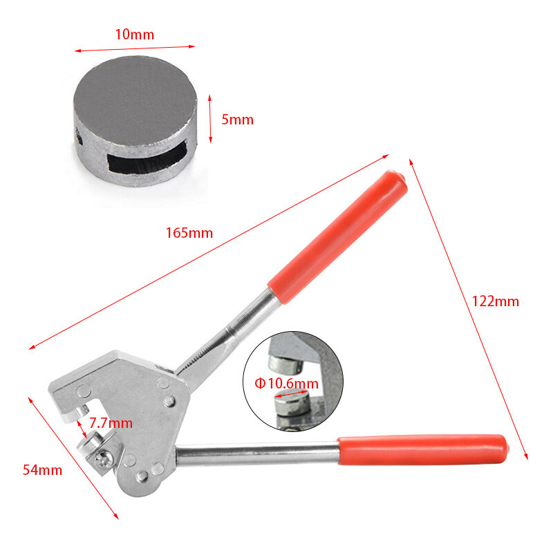 Sealing Plier Kit + 20 Security Lead Seal Electric Meter Lead Tag ...