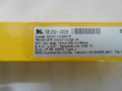 STI MC47-14-525-R Light Curtain Receiver 70192-1039 - New No Box | eBay