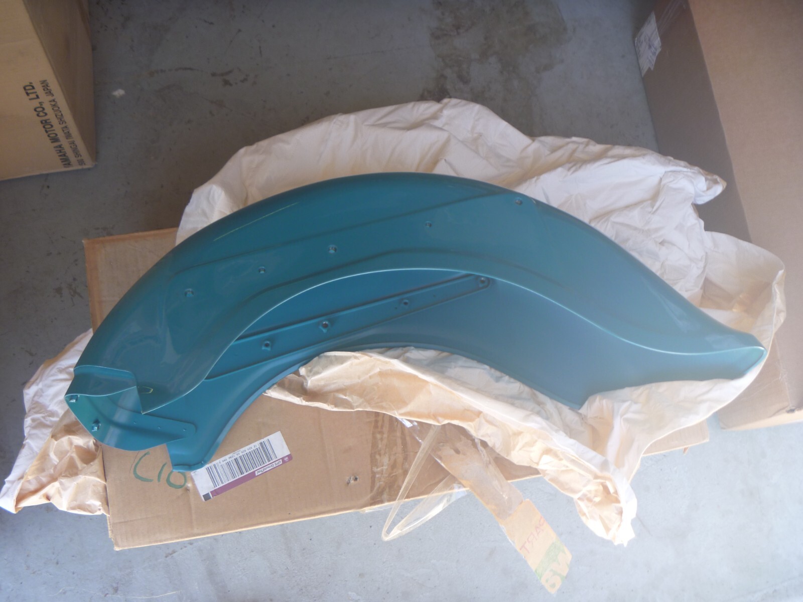 Kawasaki OEM Part 35022-1319-1M D.T.Green Rear Fender Comp Rear for ...