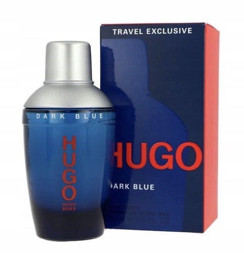 Hugo Boss Dark Blue 2.5 oz Eau de Toilette Spray 737052031415 | eBay