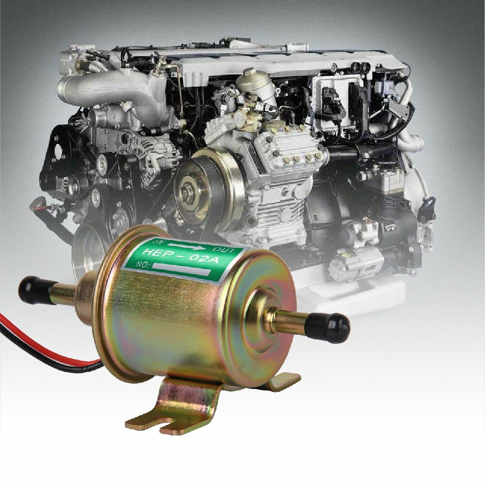 Inline Fuel Pump 12V Electric Transfer Universal Low Pressure Gas ...