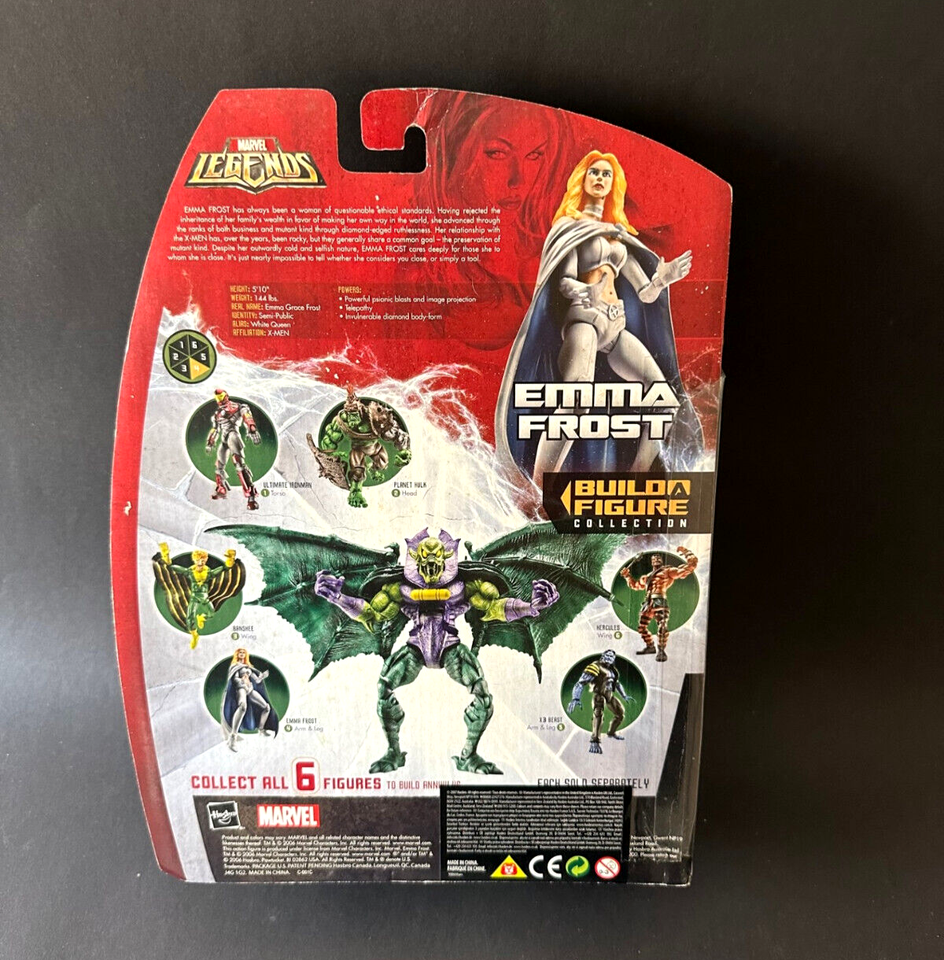 Marvel Legends Annihilus Series Emma Frost PVC Figure 16Cm Hasbro | eBay