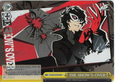 Persona 5 Trading Card Weiss Schwarz P5/S45-023R RRR FOIL Ren Amamiya ...