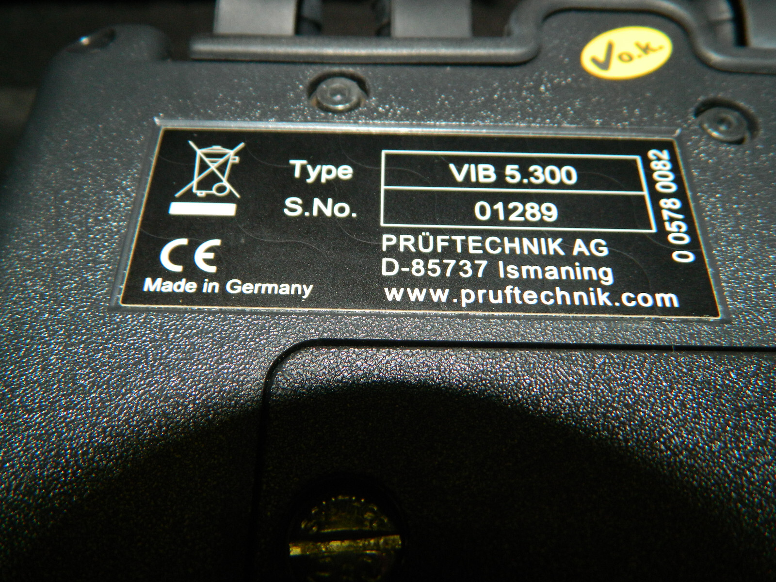 DB Pruftechnik Ag VIB 5.300 VibXpert Dual Channel Vibration Analysis ...