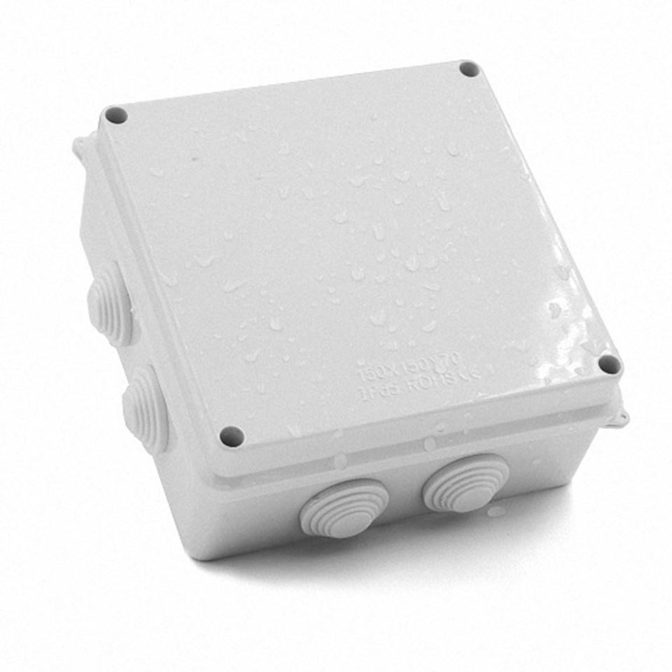 Terminal Box Ceiling Rose Cable Junction Box 85x85x50mm Anti-corrosion ...