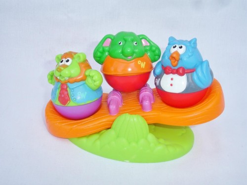 5 Lot Playskool WEEBLES Tree House Musical Sound Figure Teeter Totter ...