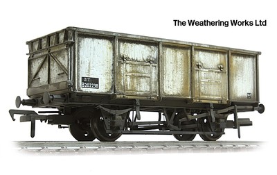 Accurascale 21t MDO Grey Steel Mineral hopper wagon *PRO WEATHERED LOOK* | eBay