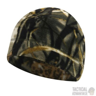 MIcrofleece Camouflage Realtree Beanie Fleece Hat Skull Cap Hunting ...