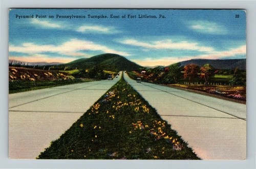 PA-Pennsylvania, Scenic Pyramid Point Turnpike, Trucks, Vintage ...