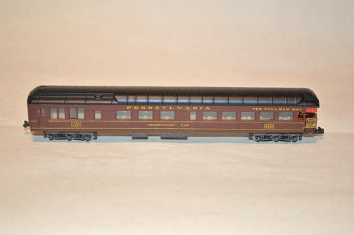 N scale Atlas Pennsylvania RR heavyweight passenger car train ...