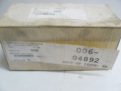 PRESSURE PRODUCTS IND. C-5702-100 ASSEMBLY COMPRESSOR MATCODE 006-04892 ...