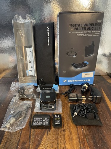 Sennheiser SK-AVX with EKP-AVX Wireless Mic System Version-4 + 2 Micro ...