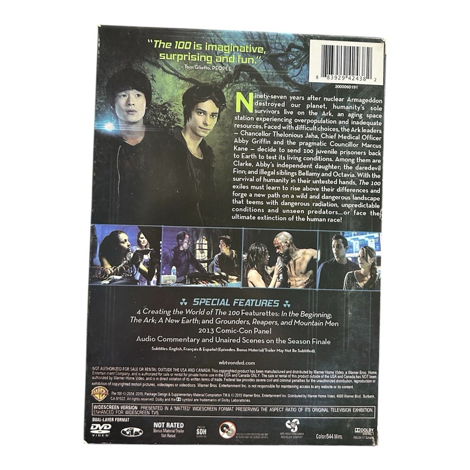 The 100 Series 1-3 DVD Slip Cover Set | eBay