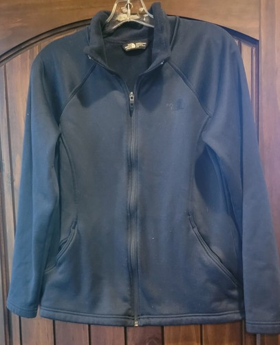The North Face Womens Jacket Large Dark Blue Zip Active Athletic Wear ...