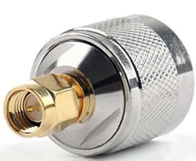 Saide 2 pcs RF coaxial Coax Adapter SMA Male to N Male Wi-Fi Adaptor | eBay