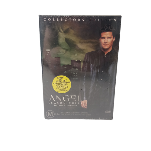 Angel Season 3 Part 1 DVD Drama Supernatural TV Series Vampire Soul ...