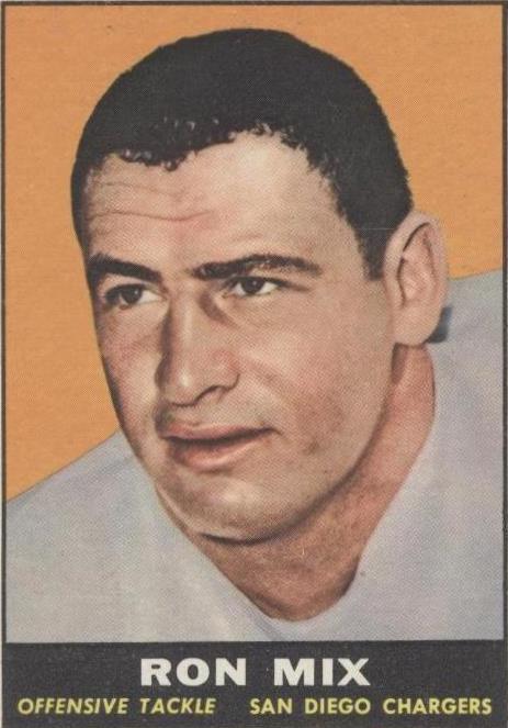 1961 Topps - Ron Mix #168 for sale online | eBay