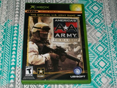 America's Army: Rise of a Soldier (Orginal Xbox) CIB Complete - Shooter ...