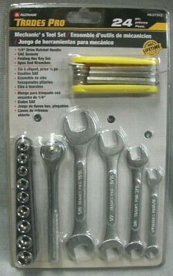 ALLTRADE TRADES PRO 24 PIECE MECHANICS TOOL SET | eBay