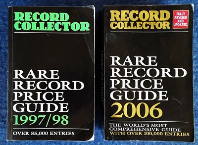 RECORD COLLECTOR - RARE RECORD PRICE GUIDES -1997 / 1998 + 2006 - (2 ...