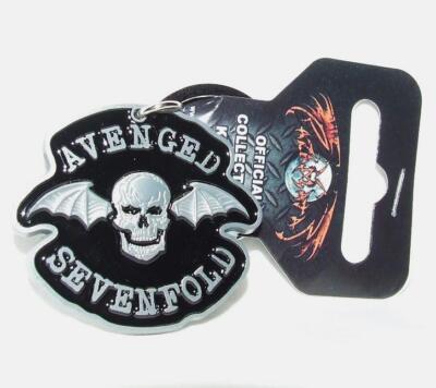 Avenged Sevenfold Death Bat Metal Enamel Keychain Heavy Metal | eBay