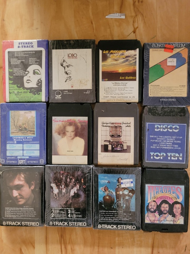 Lot Of 60 8 Track Tapes | eBay