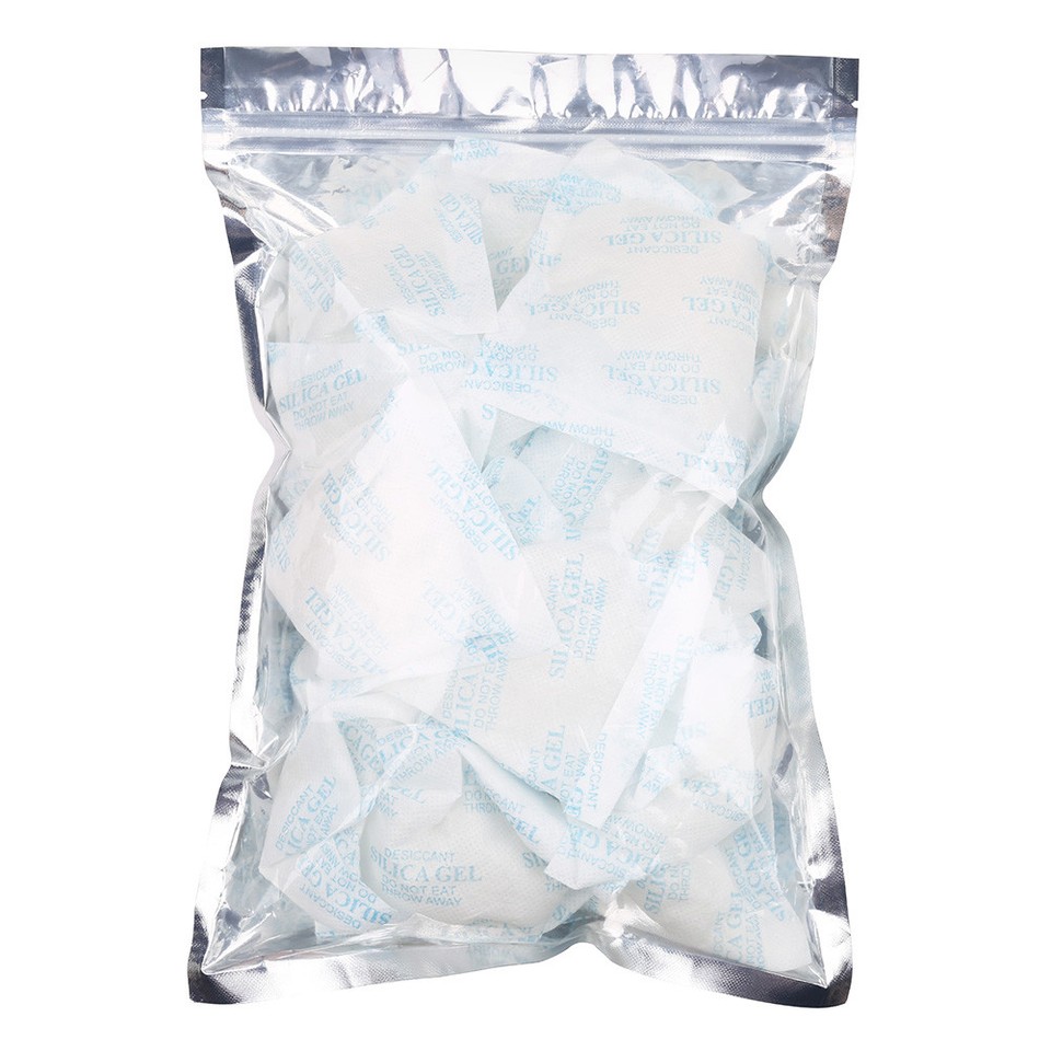 15 Packets 50g Grams Silica Gel Desiccant Moisture Absorber Pack Dryer ...