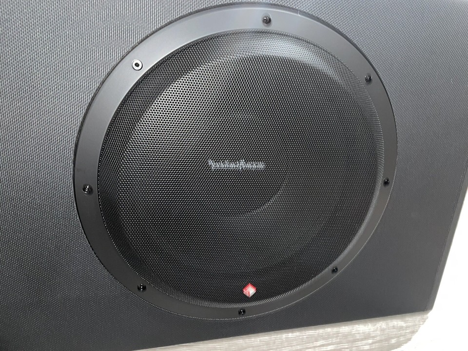 Rockford Fosgate P500-12P 12in. 500w Powered Enclosure Subwoofer System ...