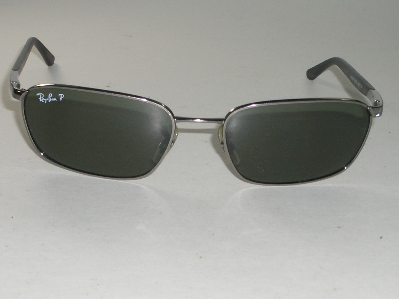 RAY-BAN ITALY RB3301 W3355 56 18 3P SLEEK FLEX POLARIZED RECTANGULAR ...