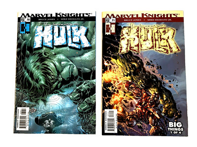 INCREDIBLE HULK #70 AND #71 CLASSIC HULK VS. IRON MAN (New Hulk Era ...