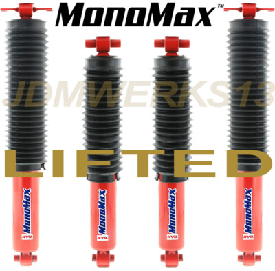 KYB 4 MONOMAX Max Duty 2 - 3 inches Lifted SHOCKS 4WD K1500 K2500 K3500 ...