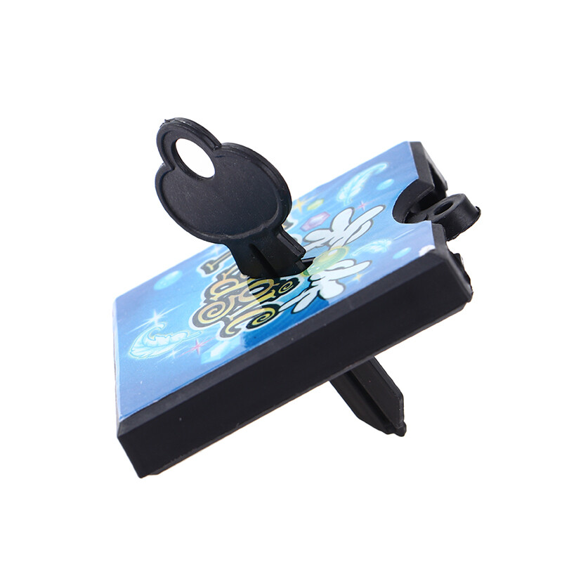 Magic Props Key Through Coins Key Through Box Magic Toy Street Magic ...