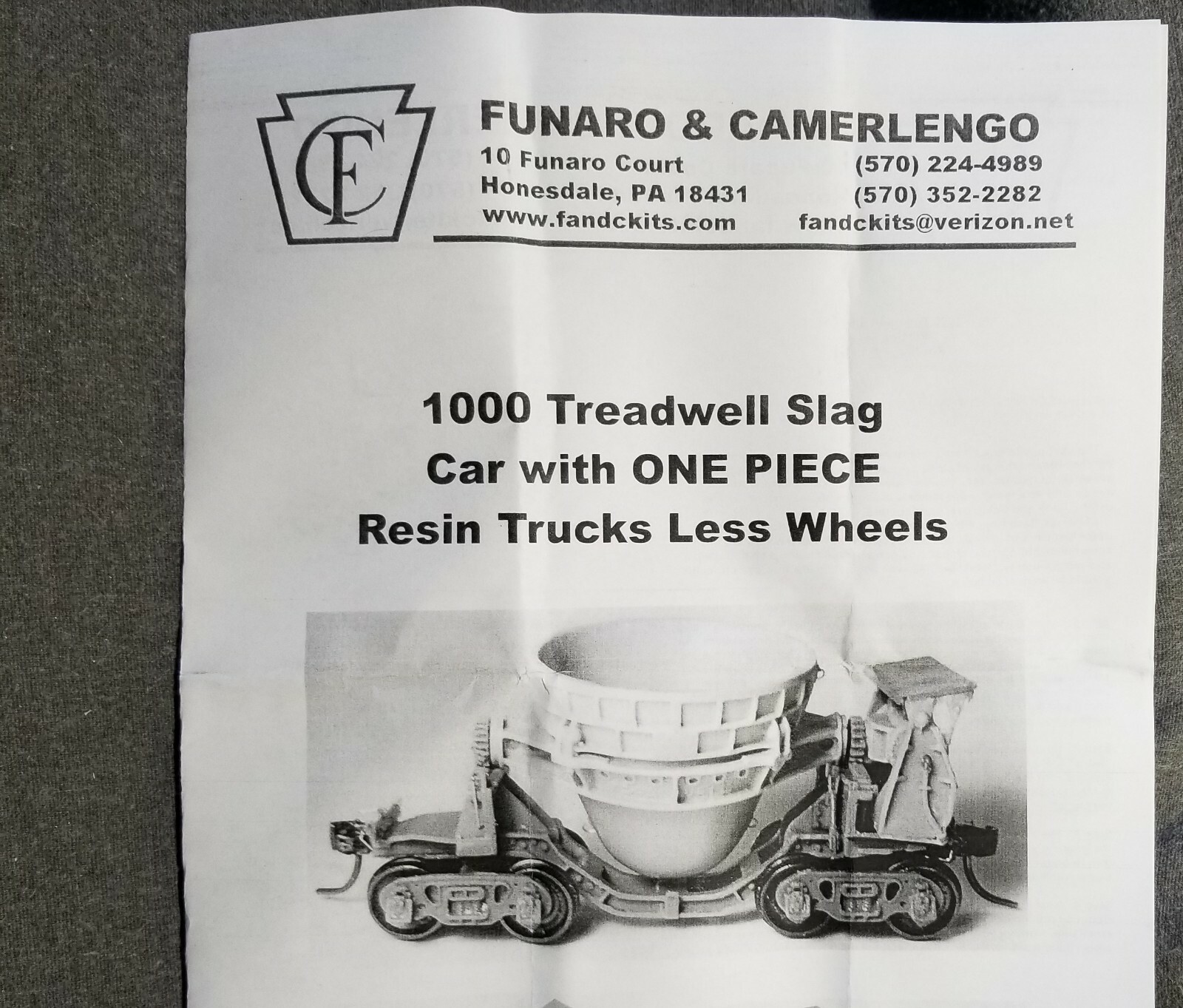 Funaro F&C 1000 TREADWELL SLAG Car Thimble Steel Mill Plant Pig Iron ...