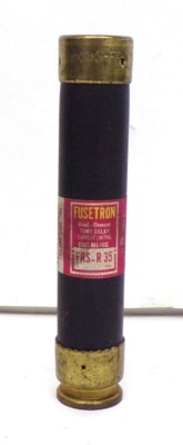 FUSETRON TIME DELAY DUAL ELEMENT, FRS-R, CLASS RK5 FUSE, 35 AMPS, 600V ...